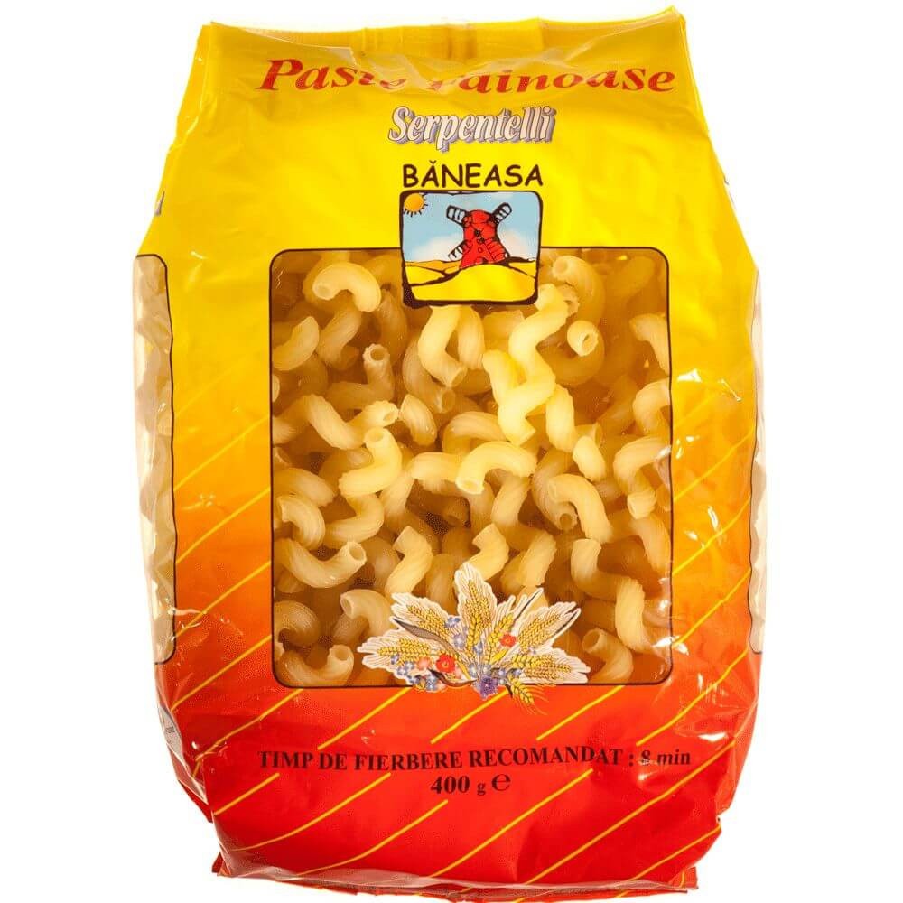 Paste Fainoase Baneasa Serpentelli, 400 g, Paste Baneasa, Paste ...