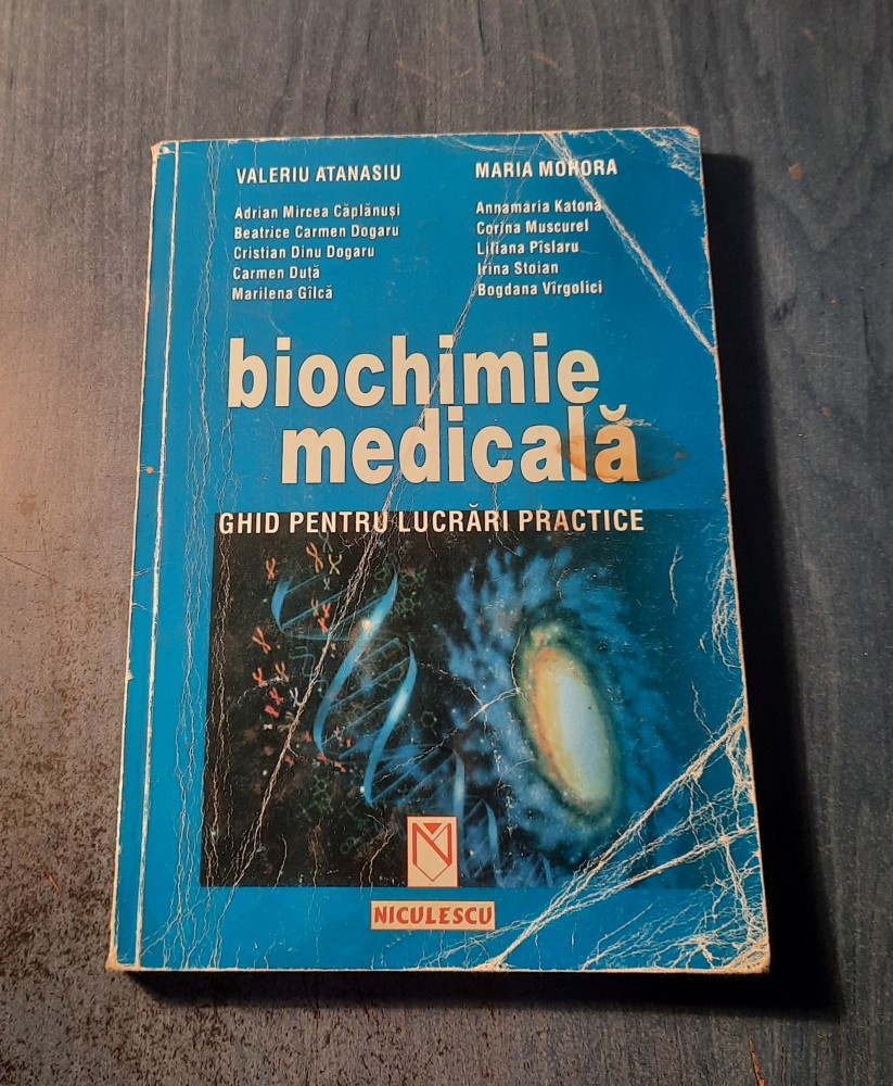 Biochimie medicala ghid pentru lucrari practice Valeriu Atanasiu ...