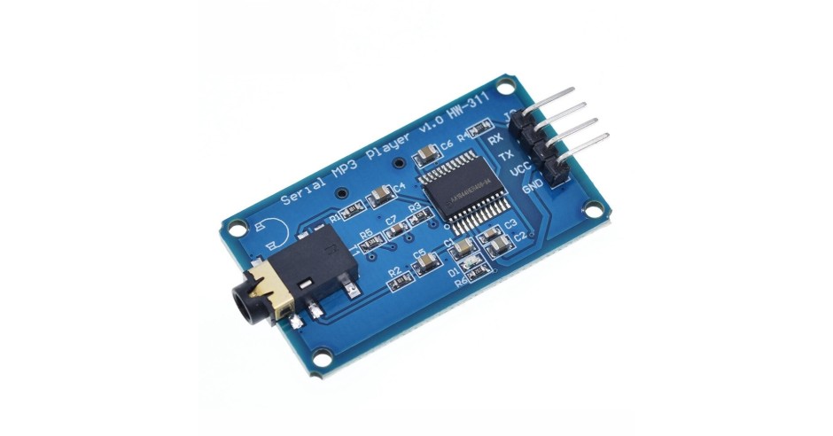 Modul de redare audio YX5300 / Sound module MP3 music player Arduino (x ...