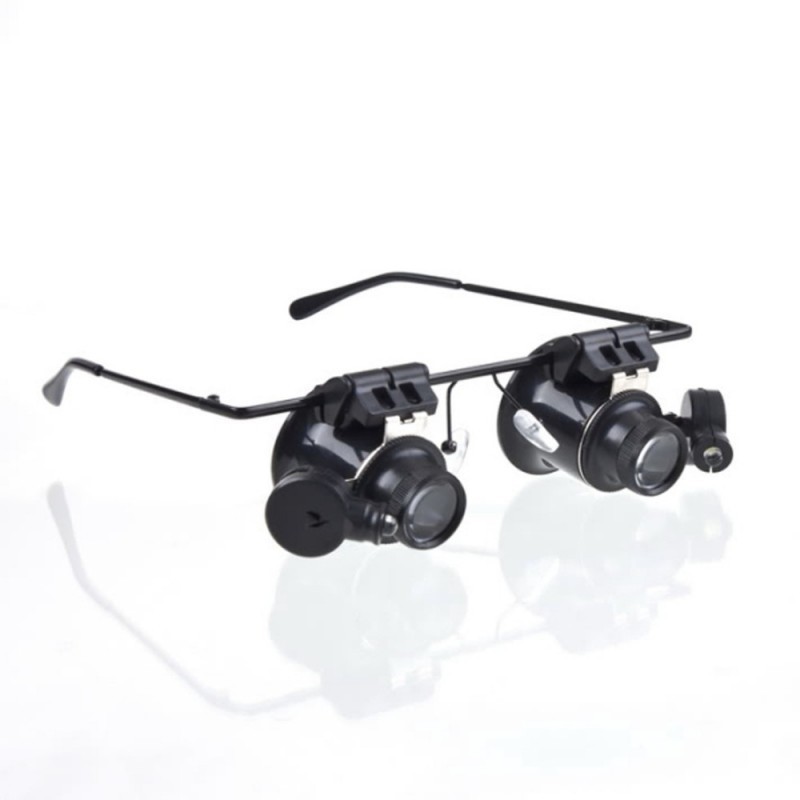 Ochelari Cu Lentile Microscop 20x Si LED | arhiva Okazii.ro