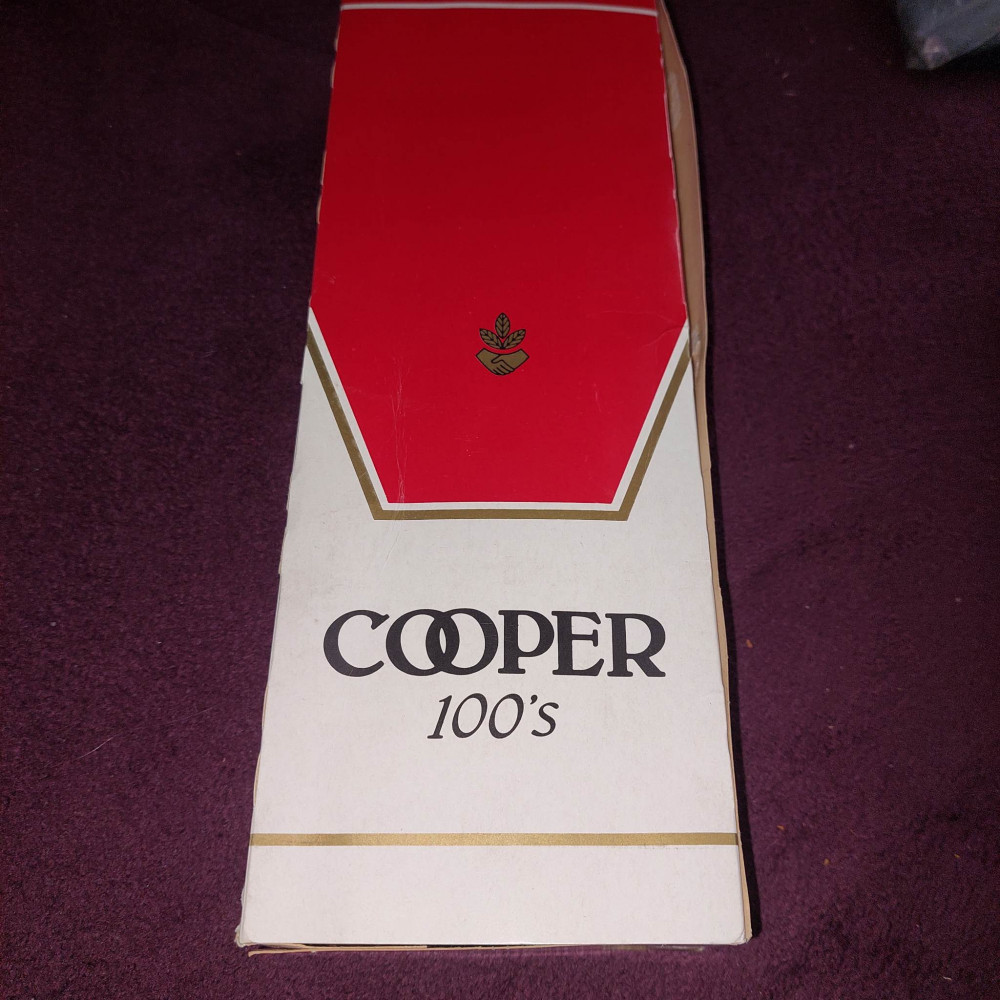 Cartus de tigari Vechi COOPER 100S SEKAP GRECCE ambala vechi Gol de ...