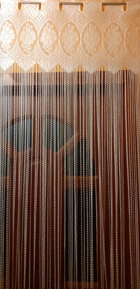 PERDELE FRANJURI --GALBEN PAL CU MODEL --1,5m / 2,6m | arhiva Okazii.ro