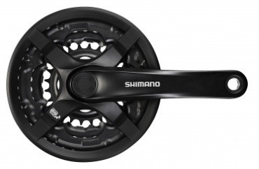 Angrenaj pedalier Shimano Tourney MTB 48X38X28T brat 170MM pentru 6/7/8 viteze pPB Cod ...