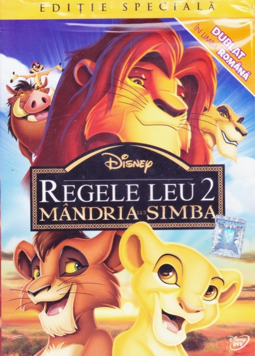 DVD animatie: Regele leu 2 - Mandria lui Simba ( dublat romana - vezi ...