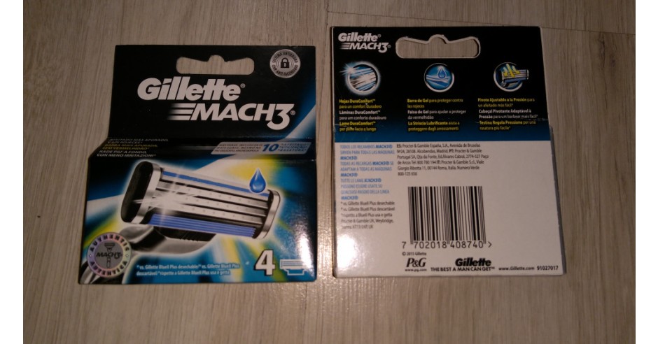 Gillette Mach 3 (set 8 rezerve) | arhiva Okazii.ro