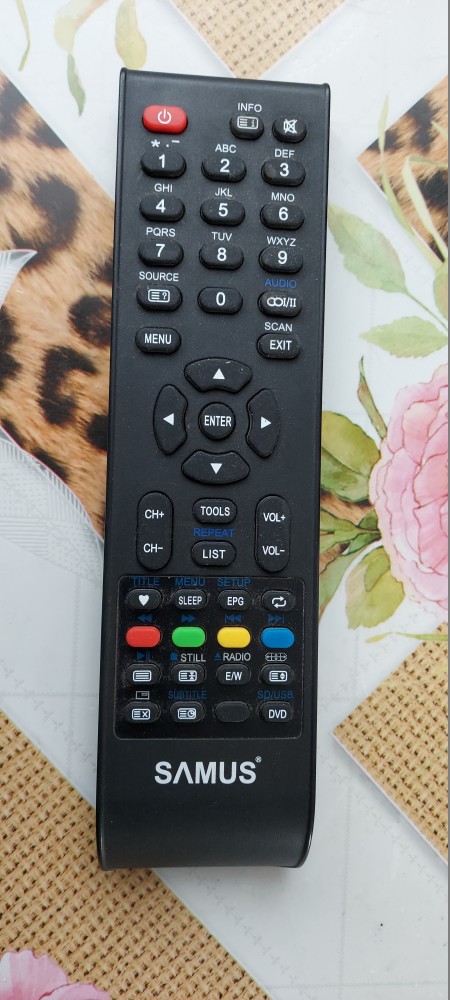 TELECOMANDA TELEVIZOR SAMUS , ORIGINALA . | Okazii.ro