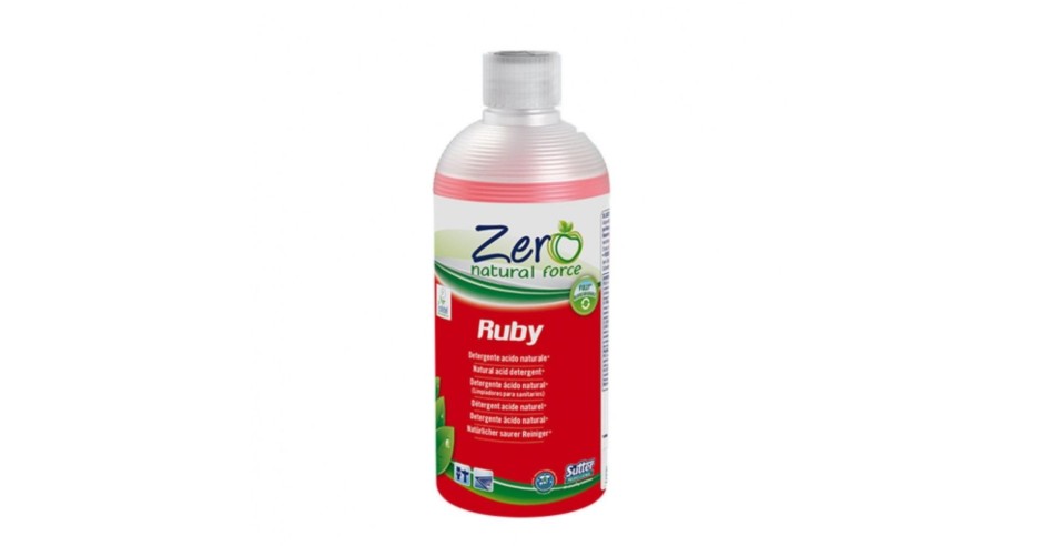 Detergent cu Acid Natural Sutter Ruby 500 ml, pentru Obiecte Sanitare ...