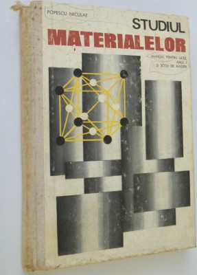Studiul Materialelor - Popescu Niculae | Okazii.ro