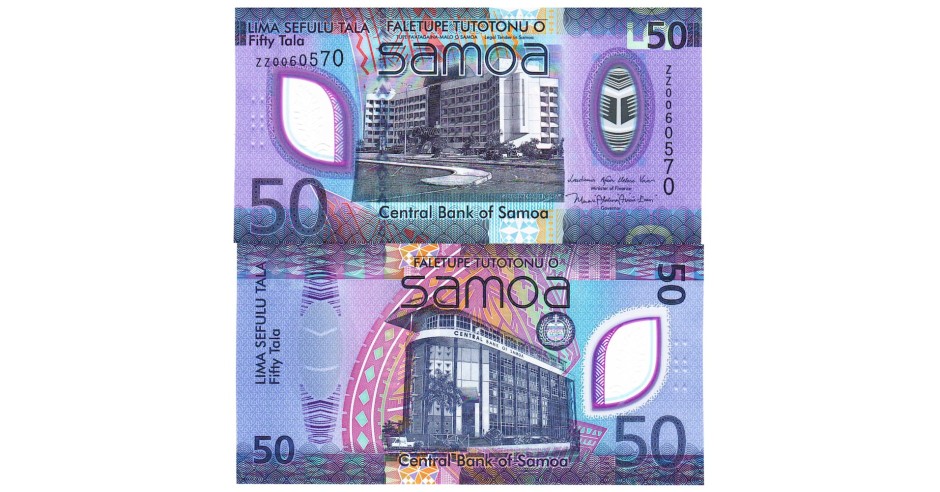 Samoa 50 Tala 2025 P-50 Polimer UNC | Okazii.ro