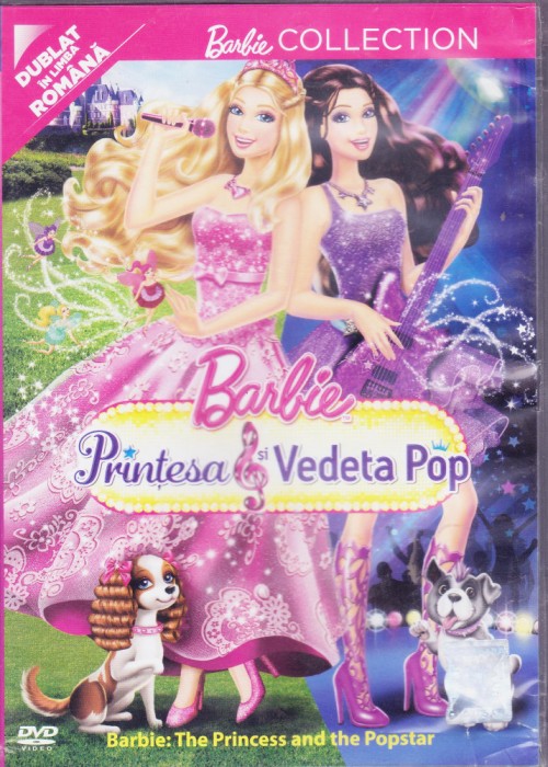 DVD animatie: Barbie - Printesa si vedeta pop ( original, dublat in ...
