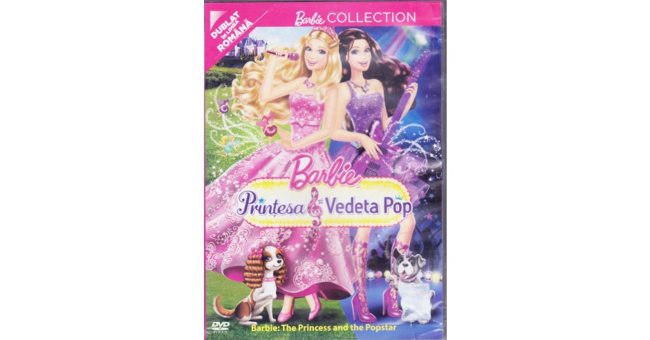 DVD animatie: Barbie - Printesa si vedeta pop ( original, dublat in ...
