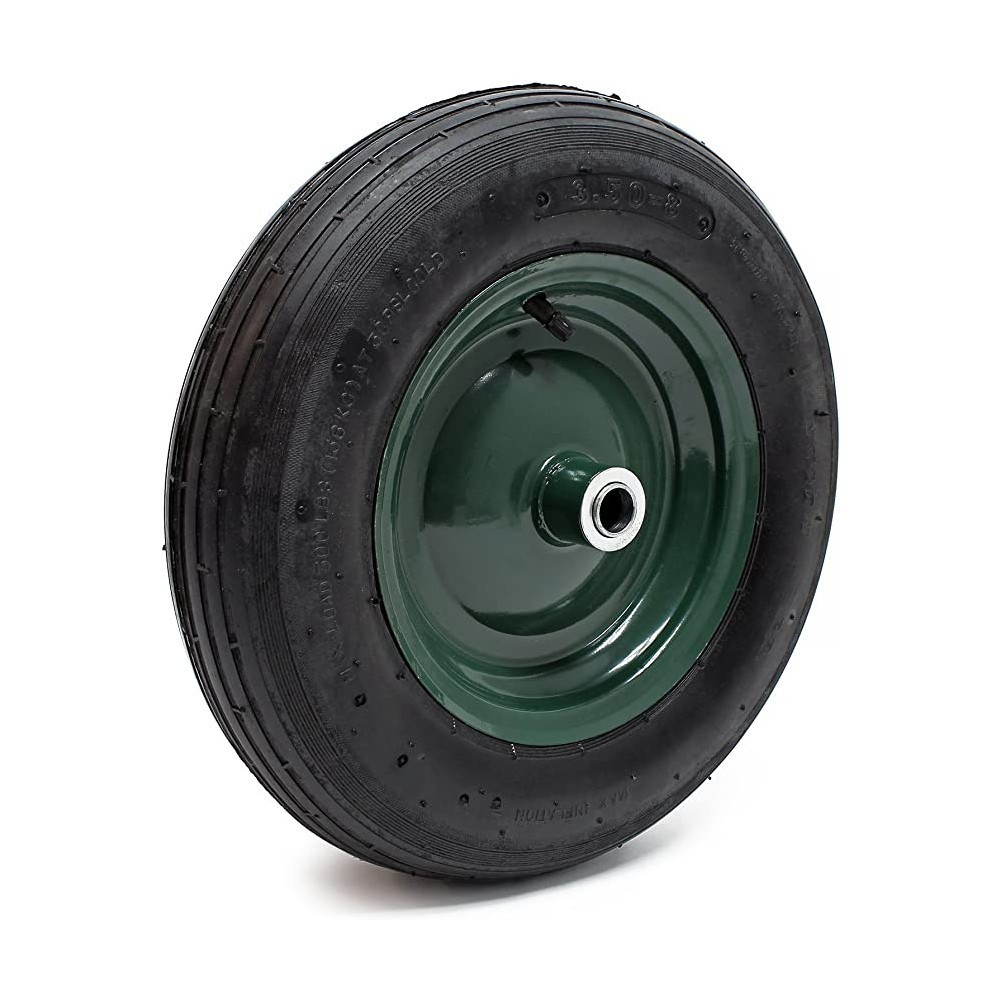 Roata pentru roaba, pneumatica, diametru 40 cm, cauciuc si metal ...