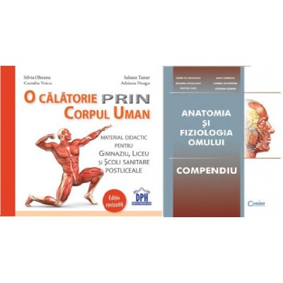Pachet Anatomia si fiziologia omului. O calatorie prin corpul uman ...