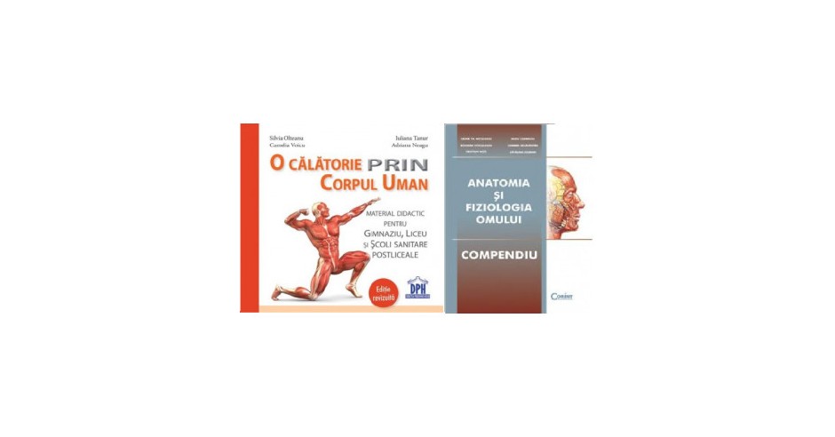 Pachet Anatomia si fiziologia omului. O calatorie prin corpul uman ...