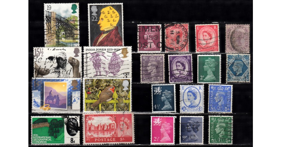 A7 T1 48 - Timbre foarte vechi - Anglia - Marea Britanie si colonii ...