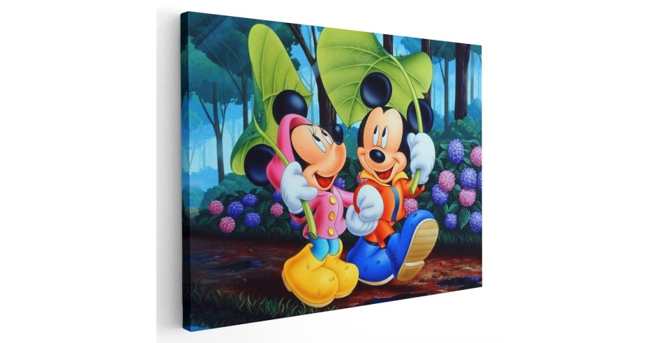 Tablou afis Mickey Mouse si Minnie desene animate 2247 Poster imprimat ...