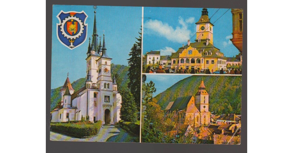 CPIB 23576 CARTE POSTALA - BRASOV: BISERICA SF. NICOLAE, CASA SFATULUI ...