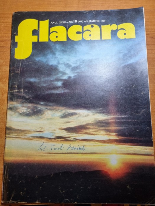 Flacara 2 martie 1974-art.si foto cetatea histria,cenaclul flacara ...