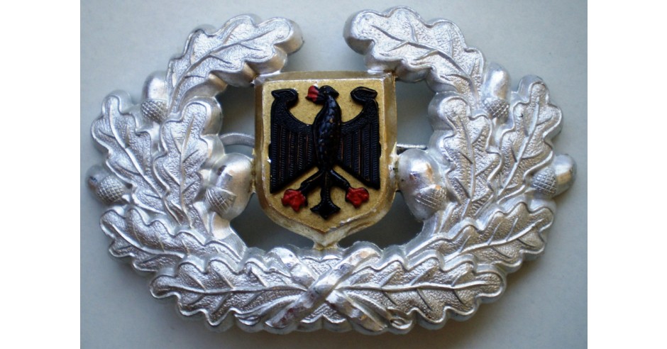 M.128 GERMANIA EMBLEMA MILITARA POMPIERI CUC CASCHETA SAPCA OFITER ...