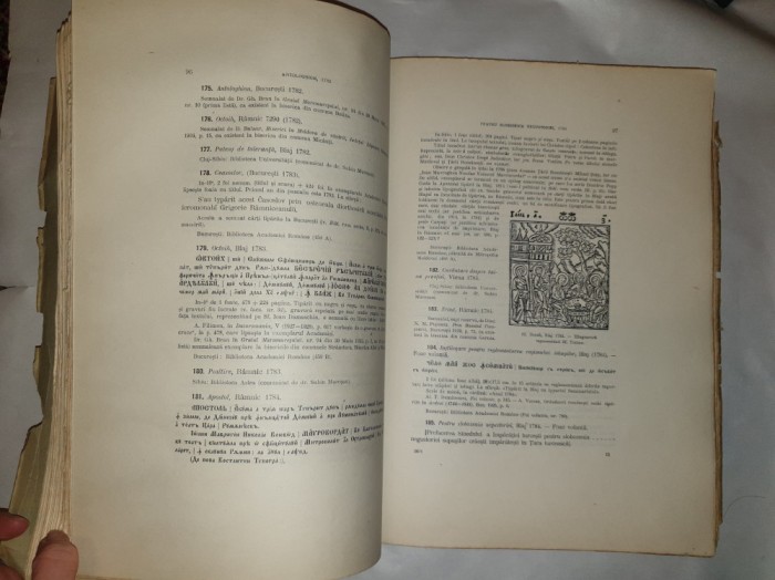BIBLIOGRAFIA ROMANEASCA VECHE 1508 - 1830 de IOAN BIANU , DAN SIMONESCU ...