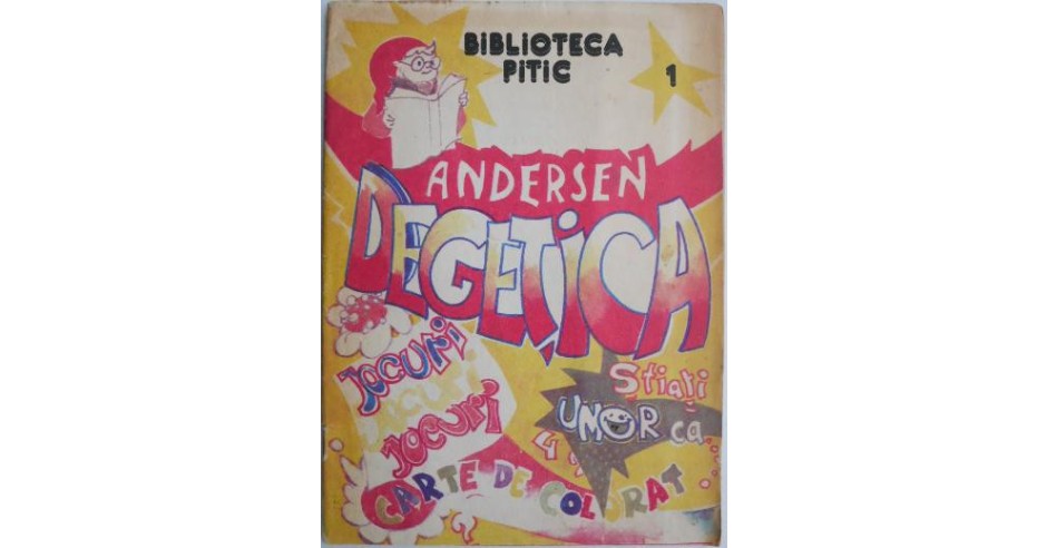 Biblioteca Pitic 1. Degetica – Andersen. Carte de colorat (o pagina ...