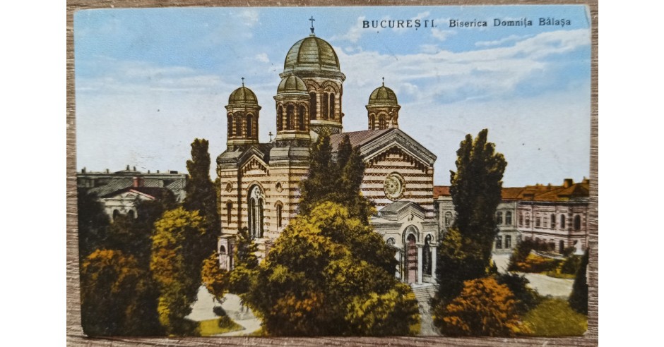 Biserica Domnita Balasa, Bucuresti// CP, Circulata, Fotografie | Okazii.ro