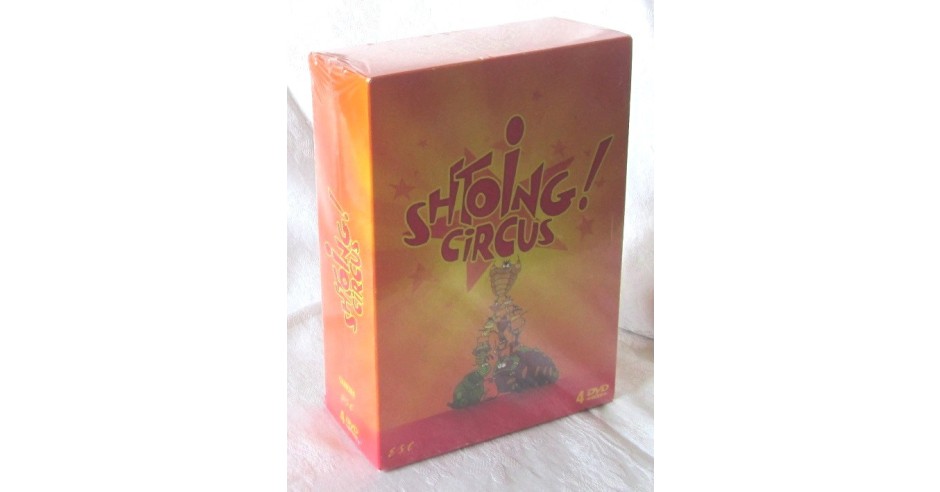 Pachet 4 DVD-uri "SHTOING CIRCUS!", 2003. Desene animate in limba ...