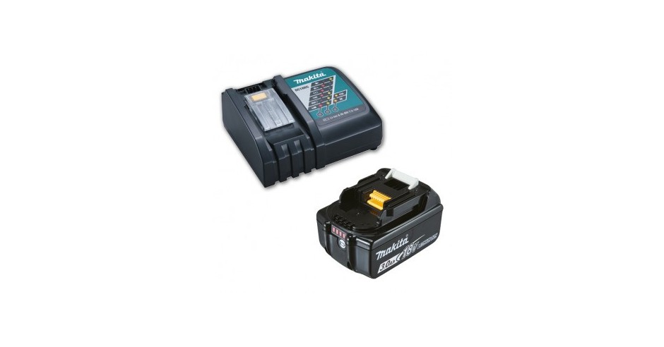 Makita 191A24-4 Pachet acumulator si incarcator Makita BL1830B si DC18RC | arhiva Okazii.ro