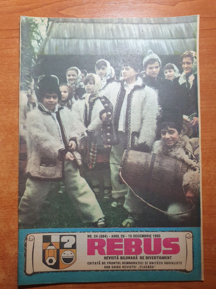revista rebus 15 decembrie 1985- total necompletata | arhiva Okazii.ro