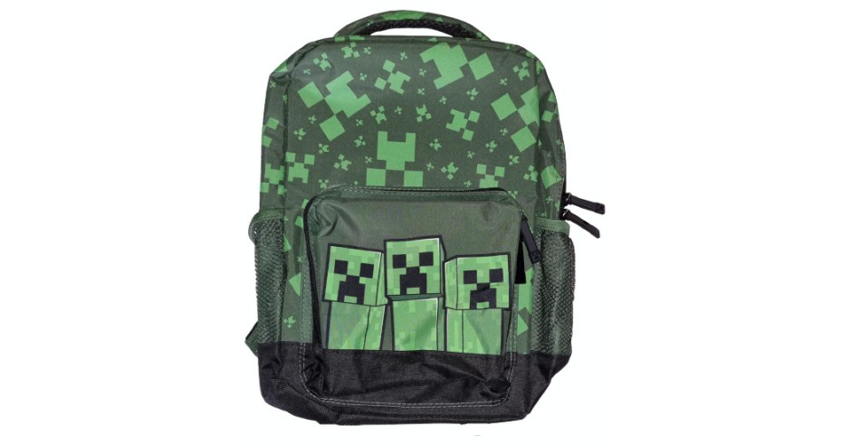 Ghiozdan Minecraft,Creeper Army, 35 cm, ORIGINAL, NOU !!, Unisex ...
