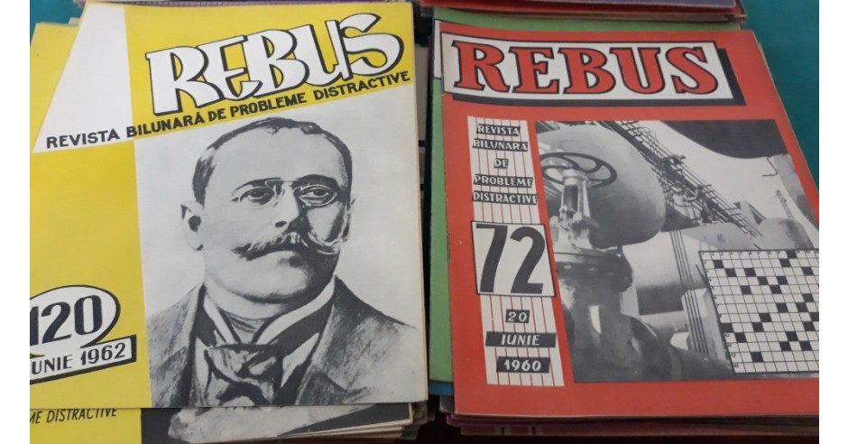 LOT 126 REVISTE REBUS*ANII 1960-1976/ NUMERE DIFERITE 66-463/PAR?IAL ...