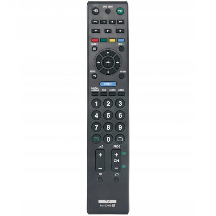 Telecomanda Sony Bravia RM-ED049, X-Remote, Negru - Compatibila cu ...