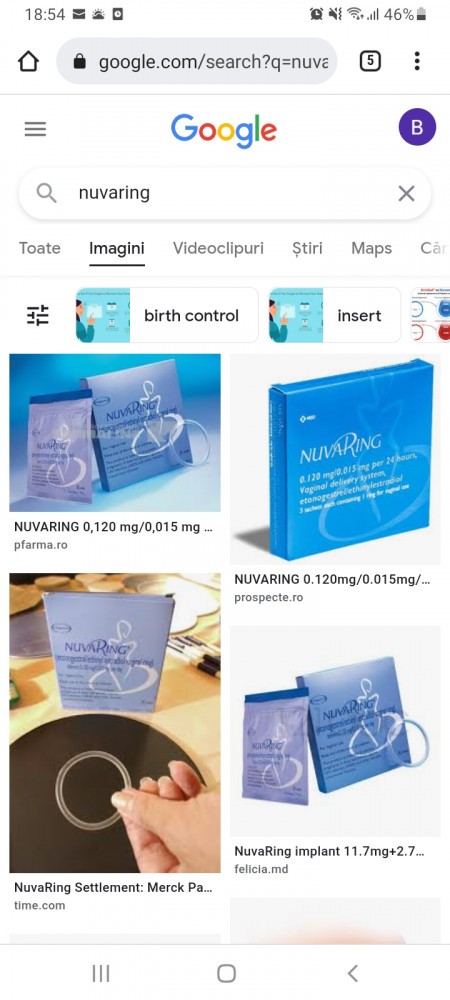 Vand inel contraceptiv nuvaring | arhiva Okazii.ro