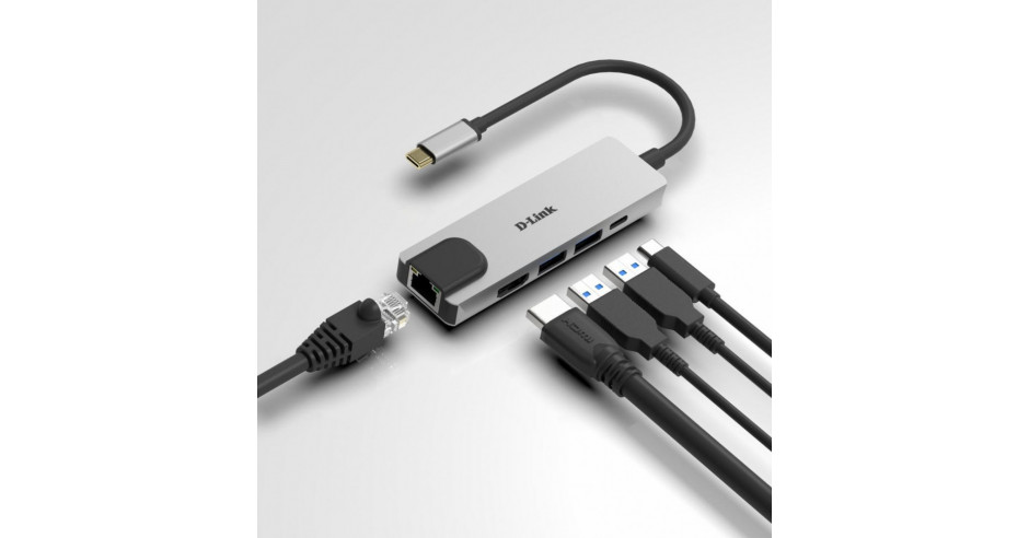 D-link dub-m520 5-in-1 usb-c hub with hdmi/ethernet and power delivery ... D-link dub-m520 5-in-1 usb-c hub with hdmi/ethernet and power delivery ...