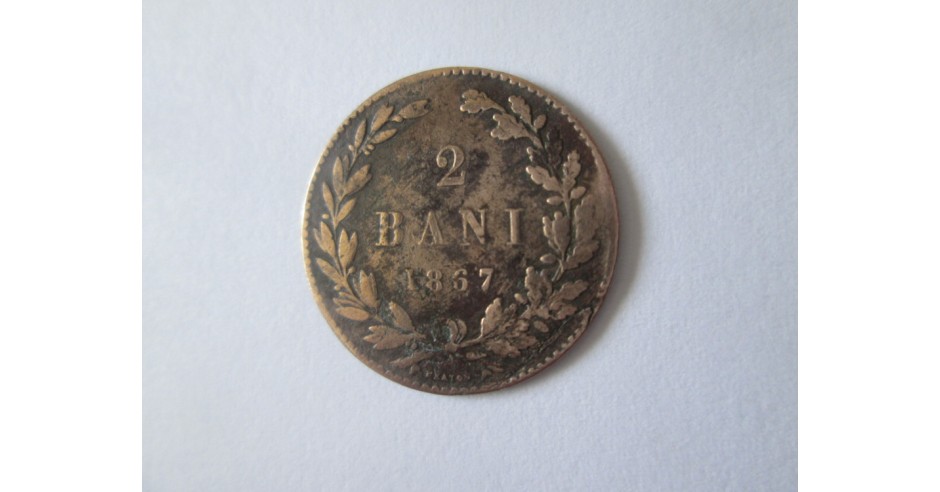 Romania 2 Bani 1867 Heaton | arhiva Okazii.ro