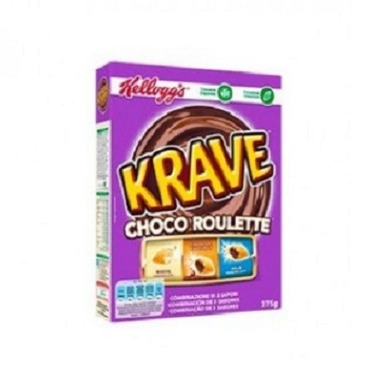 Cereale Krave Choco Roulette Kellogg's 410g - termen valabilitate 07.07 ...