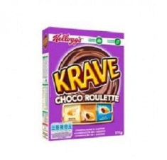 Cereale Krave Choco Roulette Kellogg's 410g - termen valabilitate 07.07 ...