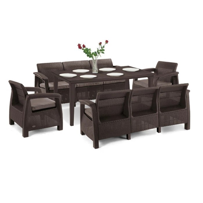 Set Mobilier Gradina Curver Corfu Love Max Duo, Masa Futura Maro, 4 ...