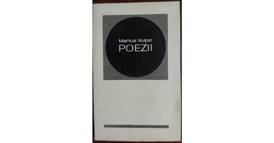MARIUS VULPE - POEZII (volum de debut, EPL 1969) [tiraj 740 ex.] | Okazii.ro