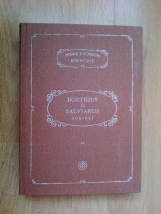 w2 Scrieri - Boethius Si Salvianus-Articole teologice si Mangaierile ...