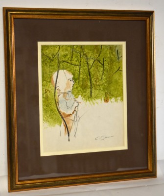 Constantin Baciu (1930-2005) , pictor si grafician roman - Copil in ...