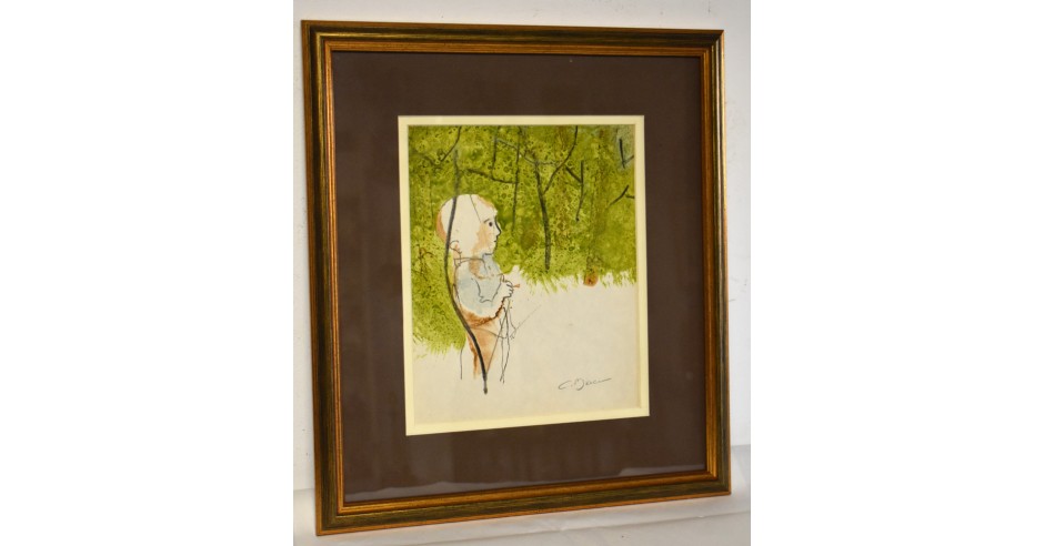 Constantin Baciu (1930-2005) , pictor si grafician roman - Copil in ...