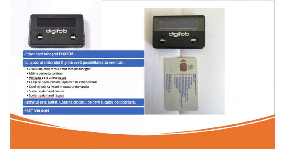 DIGIFOB - cititor de carduri tahograf | Okazii.ro