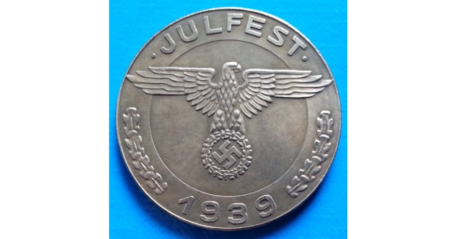 Adolf Hitler 1939 Julfest 40 mm, Europa | Okazii.ro