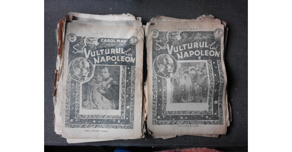 SUB VULTURUL LUI NAPOLEON - CAROL MAY, 47 NUMERE, PUBLICATII VECHI ...
