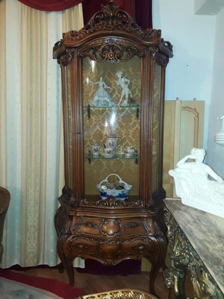 Vitrina baroc mobila antica vintage louis rococo | arhiva Okazii.ro