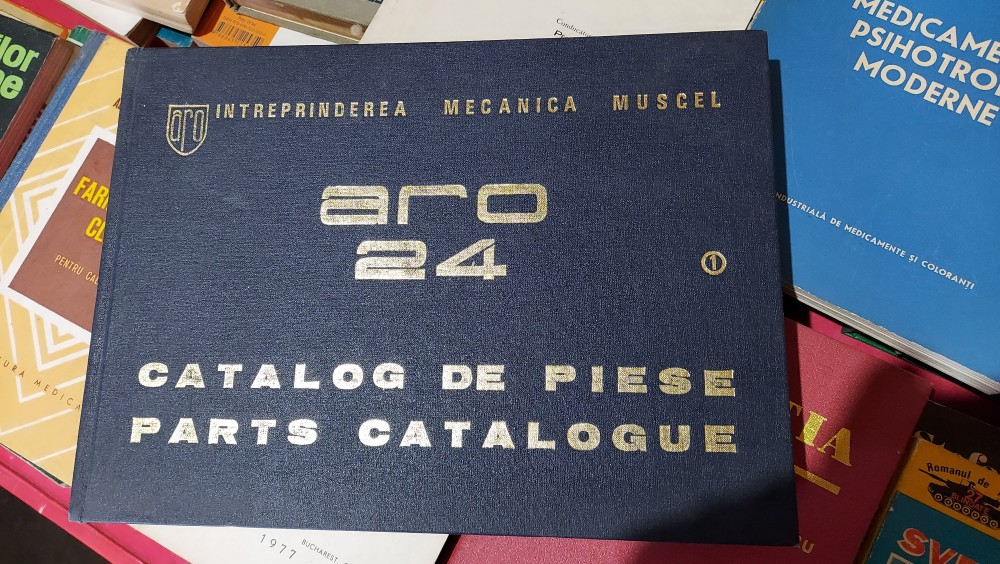 CATALOG DE PIESE ARO 240 INTREPRINDEREA MECANICA MUSCEL . STARE FOARTE ...