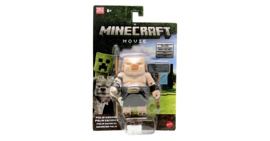 MINECRAFT SET FIGURINA PIGLIN WARRIOR CU ACCESORII | Okazii.ro