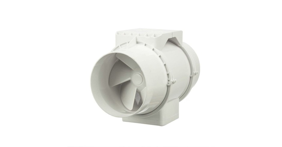 Ventilator Vents In-Line 96mm: 187 m3/h, ABS, IP24 | Okazii.ro