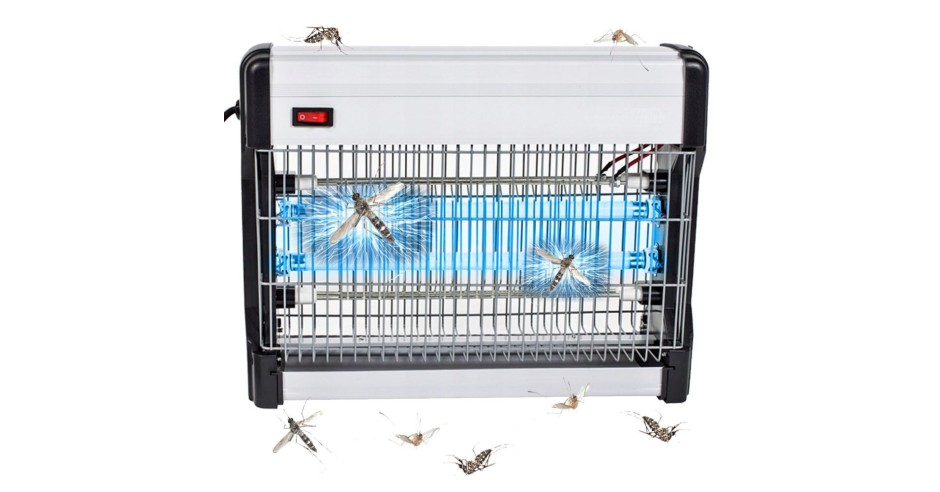 Aparat Insectocutor cu Lampa UV Anti-Insecte, Muste si Tantari, Putere ...
